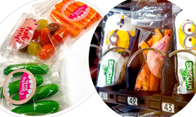 Unica enseña sus snacks mini fresh lavados y cortados para ganar consumidores